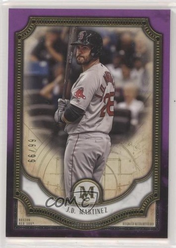 2018 Topps Museum Collection Amethyst /99 JD Martinez #80 | eBay