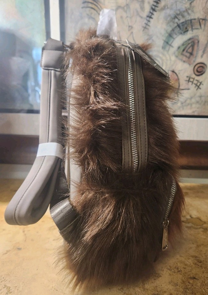 Chewbacca Cutie Furry Loungefly Backpack Star Wars New With Tags | eBay