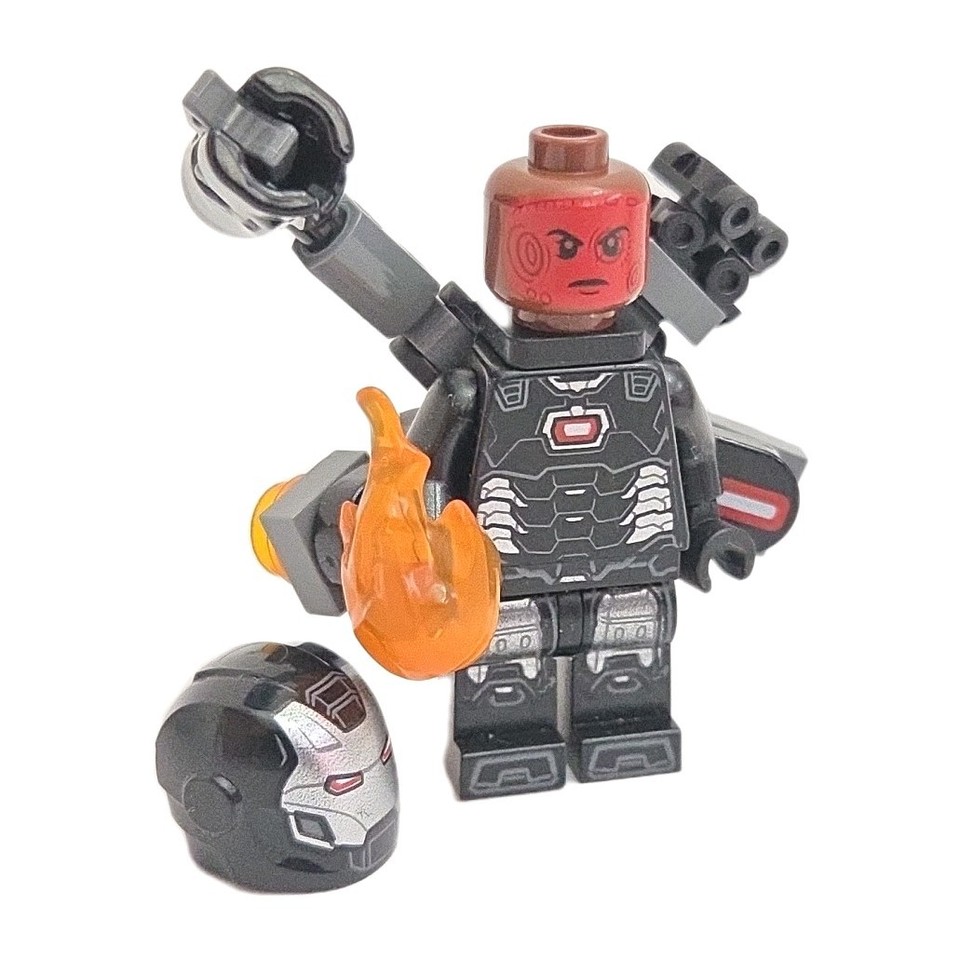 Lego War Machine Minifigure sh0755 Double Shooters Marvel MCU 242107 ...