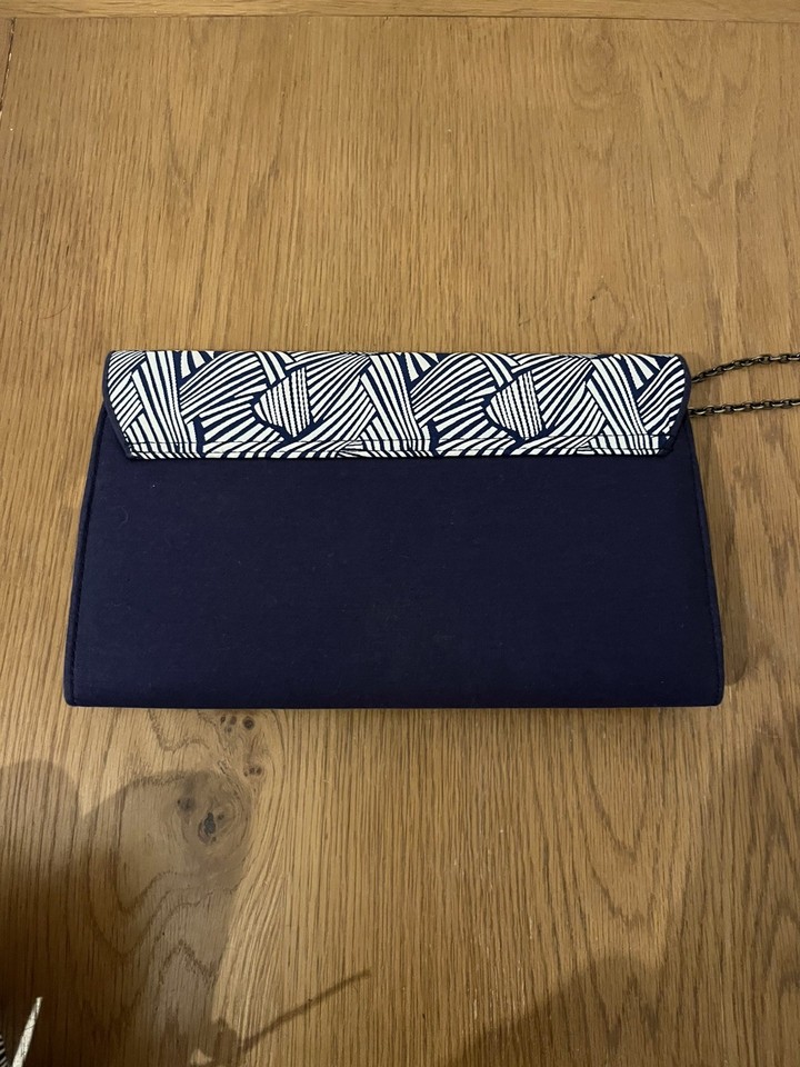 Ruby Shoo Dark Blue White Red Flower Shoes Heels Matching Handbag Bag ...