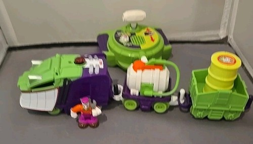 Remote Control GeoTrax DC Batman THE JOKER'S ENGINE W Figure Drum ...