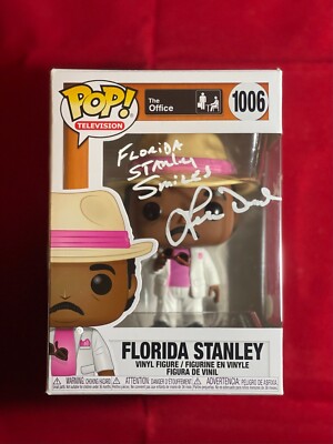 The Office Signed Stanley Funko Florida Stanley Quote Leslie David ...