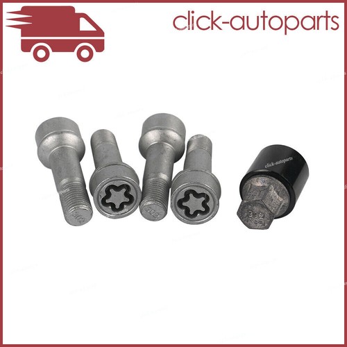 5x M14x1.5x45 Wheel Set Studs Lugs Long Safety Bolts A0019901707 For ...