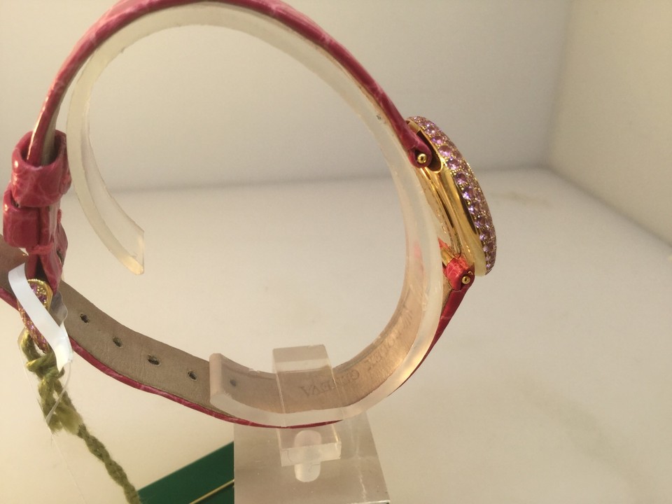 ROLEX CELLINI GOLD & PINK SAPPHIRE LADIES WATCH 6201/8!!! $30,500 ...