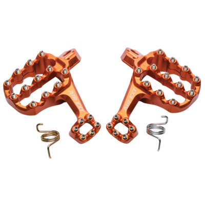 Fastway Air Ext Motorcycle Foot Pegs Kit Orange For BMW G650X Country ...