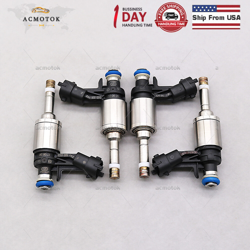 4Pcs Fuel Injectors For Chevy Cobalt HHR 2.0L Turbo 2008-09 12614736 ...