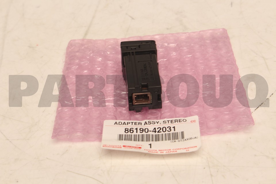 Genuine Toyota 8619042031 Adapter Assy Stereo 86190-42031 | Genuine OEM