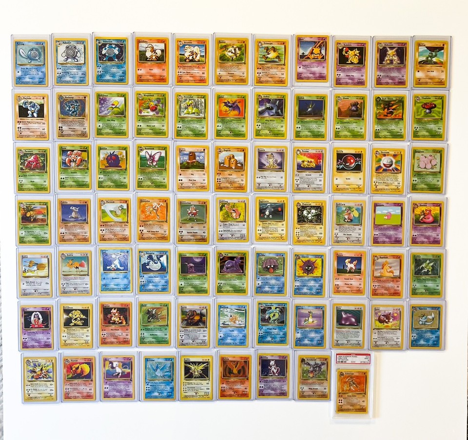 Vintage Base Set, Jungle, First Edition 1995 Pokémon Card Lot | eBay