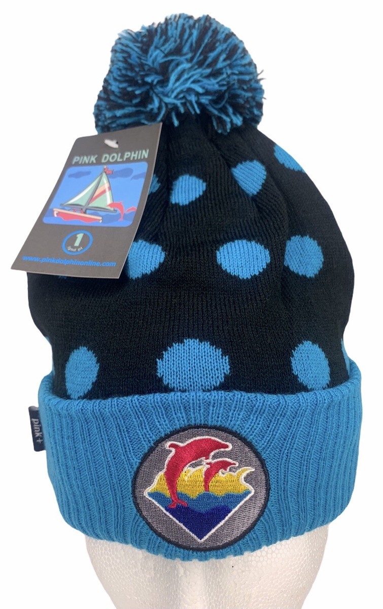 Pink Dolphin Knit Hats