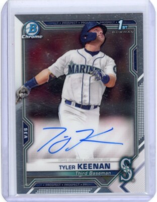 Tyler Keenan 2021 Bowman Chrome 1st Autograph Rookie Auto RC #CPA-TK ...