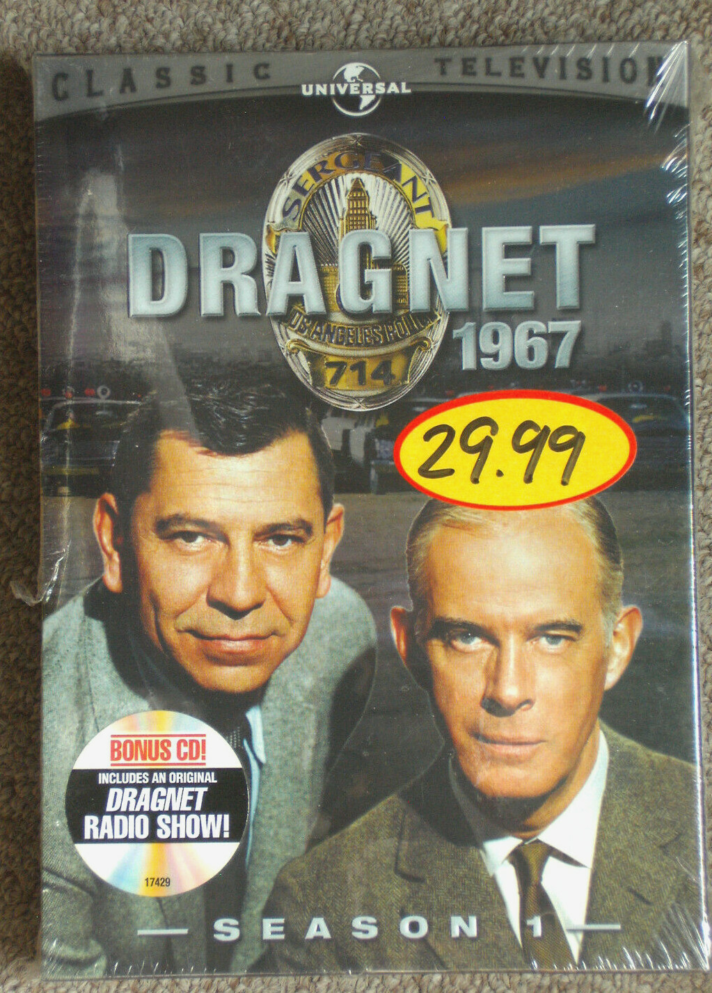 Dragnet 1967 Dvd