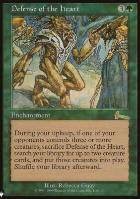 MTG Magic the Gathering Defense of the Heart (1180/1703) Mystery ...