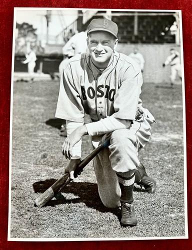 BOSTON RED SOX JOE CRONIN VINTAGE TYPE 1 PHOTO/THE BOSTON SUN NEWSPAPER ...