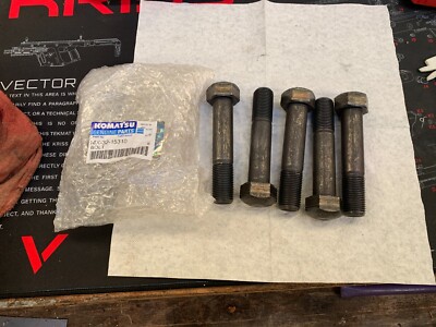 Komatsu 14X-32-15310 Bolt - Genuine, NEW, Lot of 5 | eBay