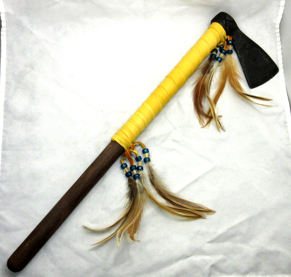 Native American Tomahawk, War Club, Cherokee Made, Battle Axe ...