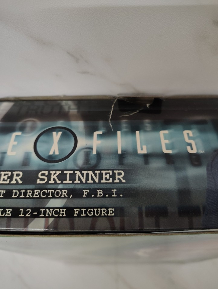 Walter Skinner 12" 1/6 THE X-FILES Sideshow Collectibles MIB NEW ...