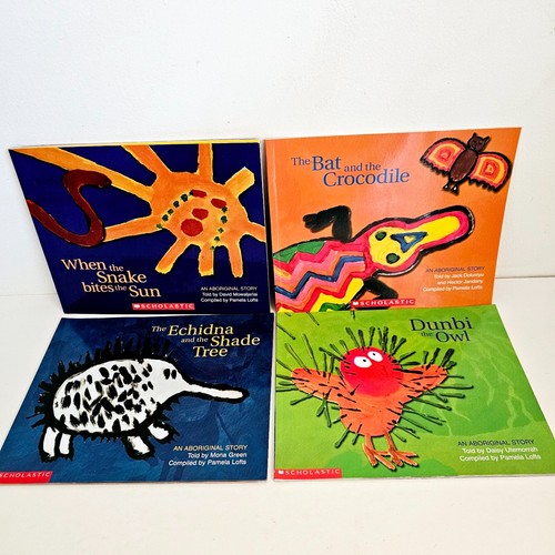 An Aboriginal Story X4 Pamela Lofts Bat Crocodile Echidna Snake Owl ...