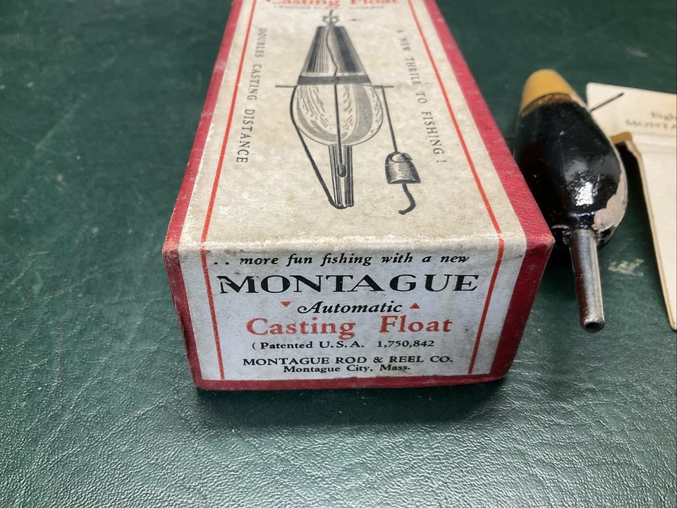 Vintage Montague Automatic Casting Float With Original Box & Papers ...