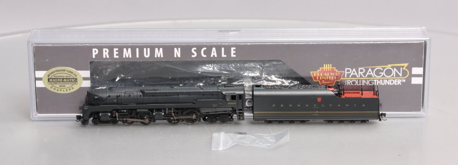Broadway Limited Imports PRR T1 4-4-4-4 Duplex 5506 N Scale Steam ...
