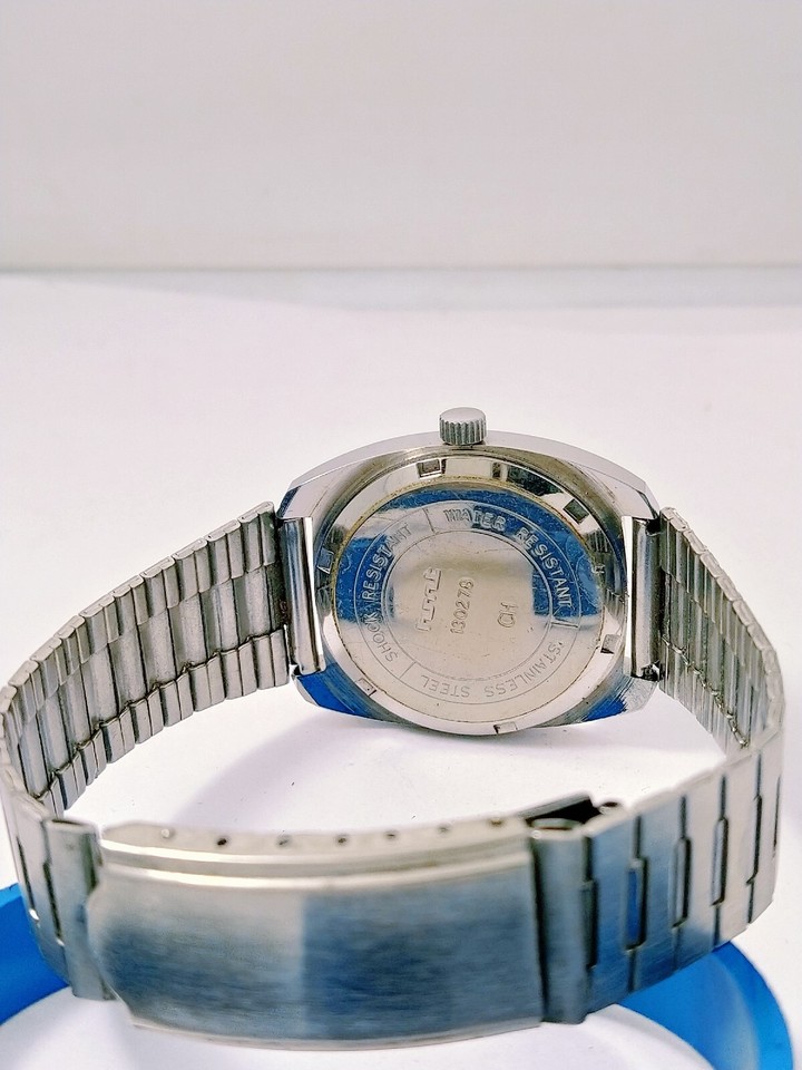 Original HMT Vijay Non-Lume, Yellow Dial Men's Mech Watch 17J Vintage ...