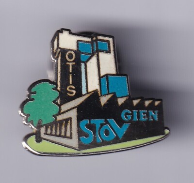 RARE PINS PIN'S .. ENTREPRISE OTIS FRANCE ASCENSEUR ELEVATOR STOV GIEN ...