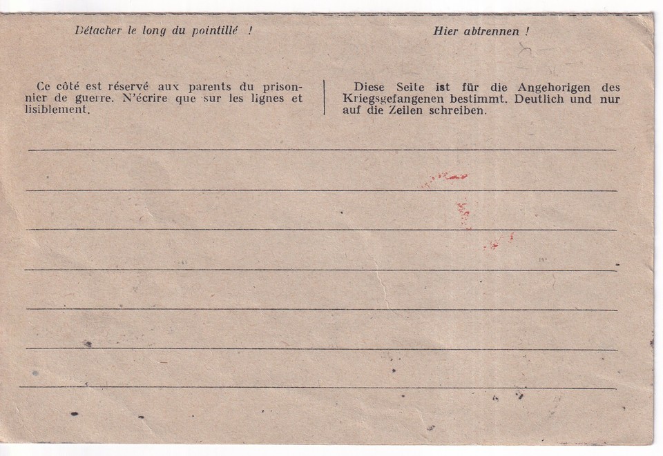 After 45, KGF/France/St. Menehould - Waiblingen, 2.6.46, Folded. | eBay