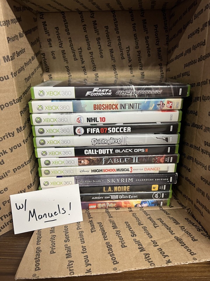🔥 HUGE 20x Xbox 360 Game Lot‼️ All Disk Cleaned 📀 Instant Collection | eBay