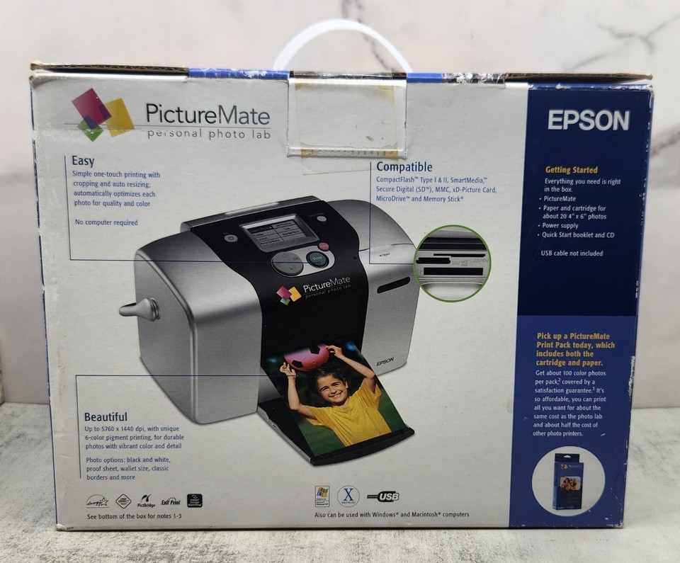 Epson PictureMate Personal Photo Lab Photo Printer | eBay