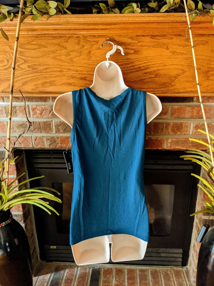 A.n.a. Brand New With Tags Teal And Bronze Tank Top Women's Size Small ...
