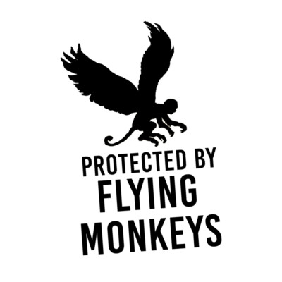 Protected By Flying Monkeys, Vinyl Decal | eBay