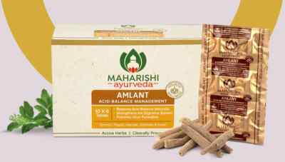 MAHARISHI AYURVEDA AMLANT - FOR ACIDITY & GAS RELIEF | 60 TABLETS PACK ...