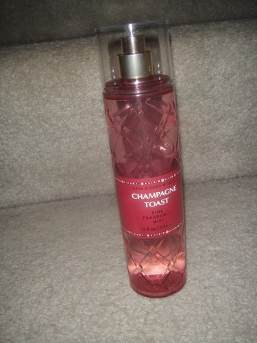 LG. BATH & BODY WORKS FINE FRAGRANCE MIST in the YUMMY "CHAMPAGNE TOAST ...