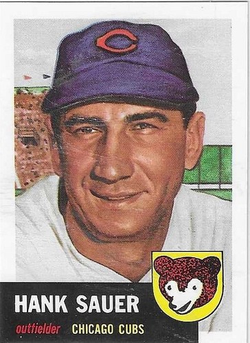 Hank Sauer 1991 Archives/1953 Topps (5012) | eBay