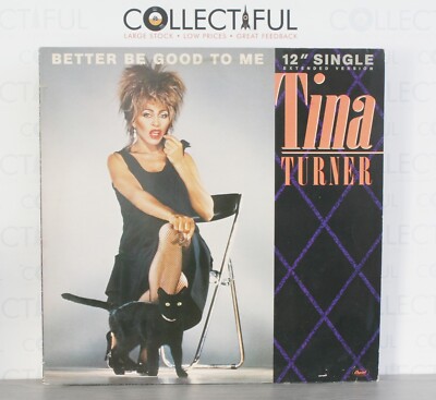 TINA TURNER - BETTER BE GOOD TO ME - 1984 CAPITOL - VINYL 12" SINGLE🔥 ...