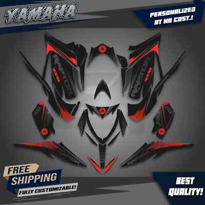 yamaha Raptor 700R Quad ATV Graphic Kit 2013-2025 YAMAHA RAPTOR 700 ...