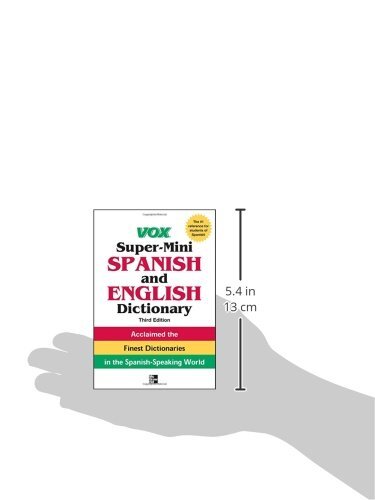 Vox Super-Mini Spanish and English Dictionary, 3rd Edition (Vox ...