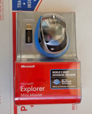 Microsoft Explorer Mini Mouse (New Factory Sealed Retail Box) | eBay ...