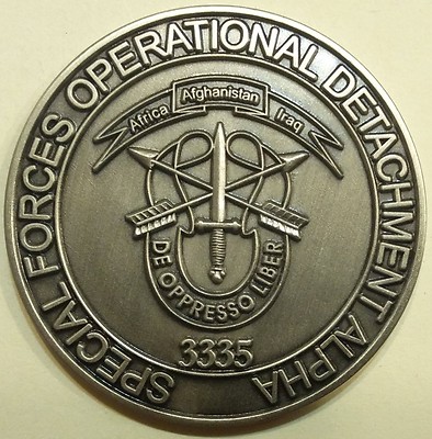 3rd Special Forces Gp Airborne 3rd BN C Co. ODA-3335 Bushmen Army ...