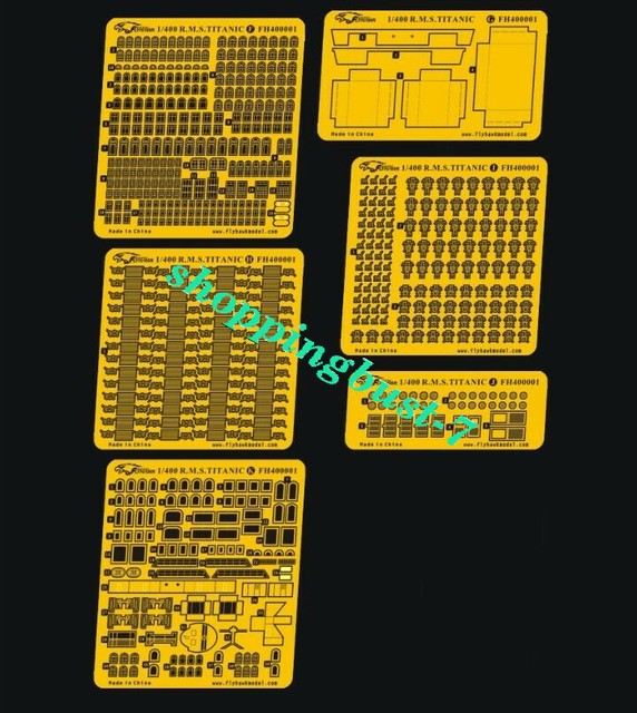 Flyhawk 1/400 FH400001 R.m.s. Titanic Upgrade Parts for Academy for ...