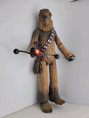 2014 Disney Store Star Wars Chewbacca 16" Talking Pose-able Wookie ...