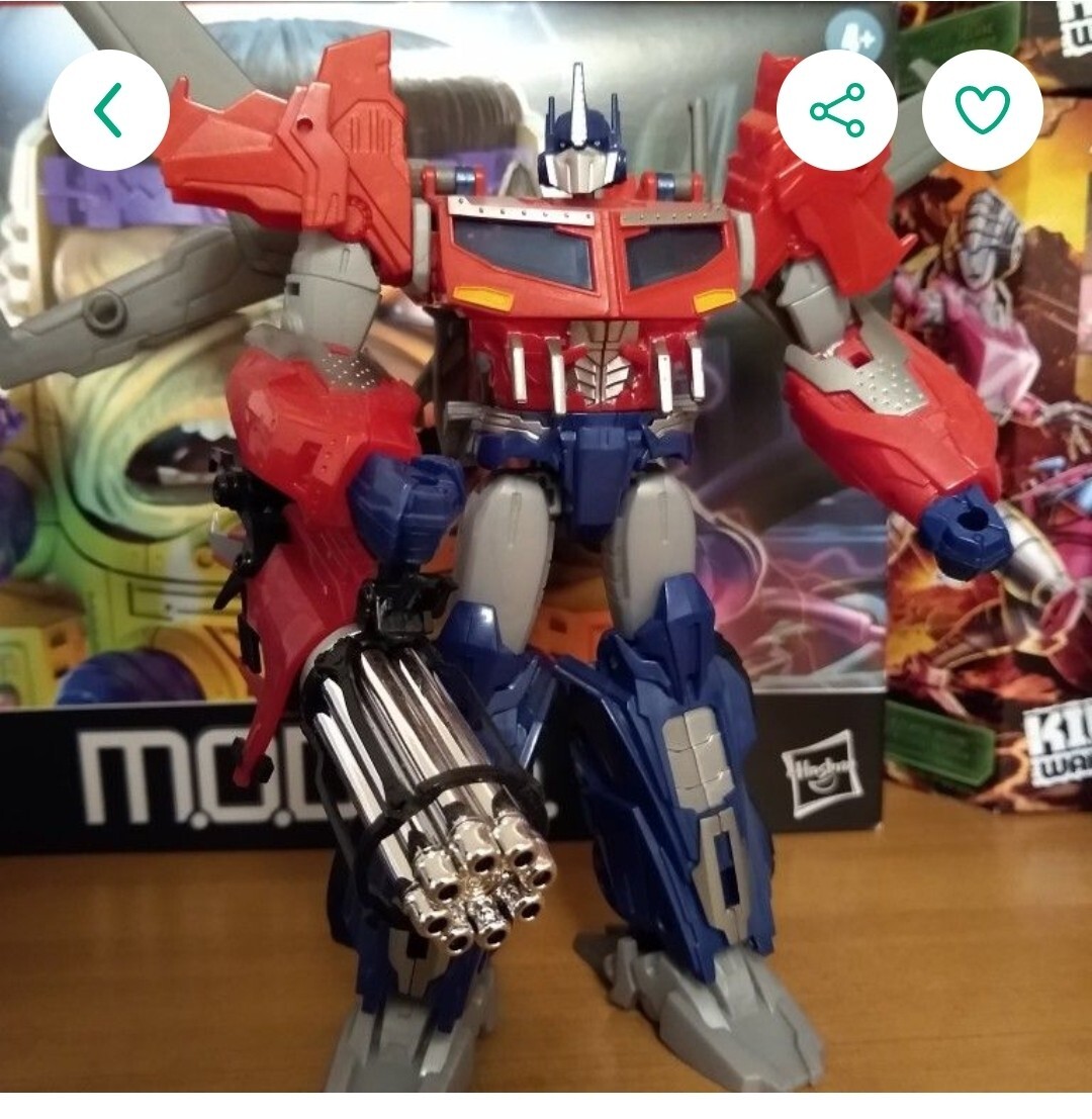 Transformers Go! G11 Beast Hunters Optimus Prime Takara Tomy Action ...