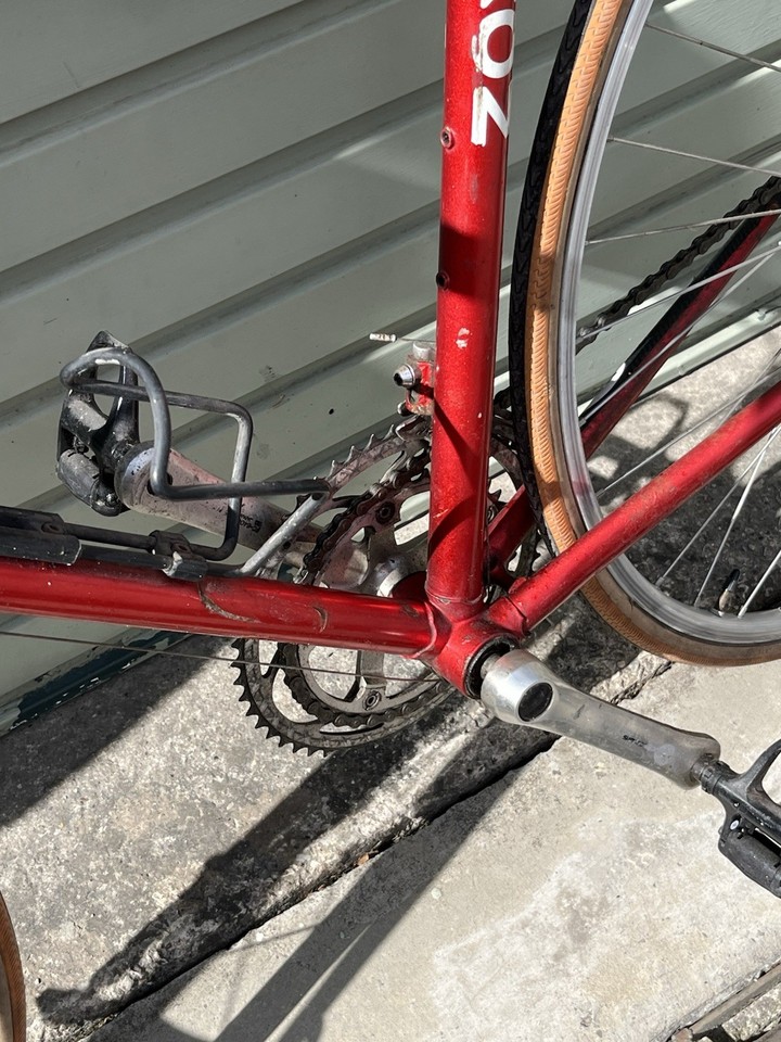 Rare Vintage Rixon (Rick Green cycles ) 57 cms Steel Road Bike | eBay UK