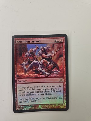 Relentless Assault 10th Edition Foil | eBay