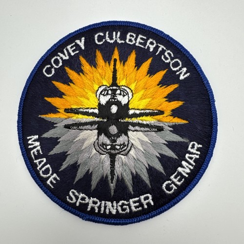 NASA Space Shuttle ATLANTIS STS-38 Mission Embroidered Crew 4" Patch ...