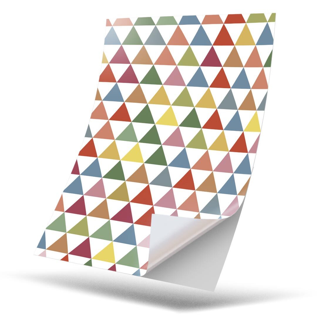 1 x Vinyl Sticker A4 - Triangle Pattern Girls #2859 | eBay UK