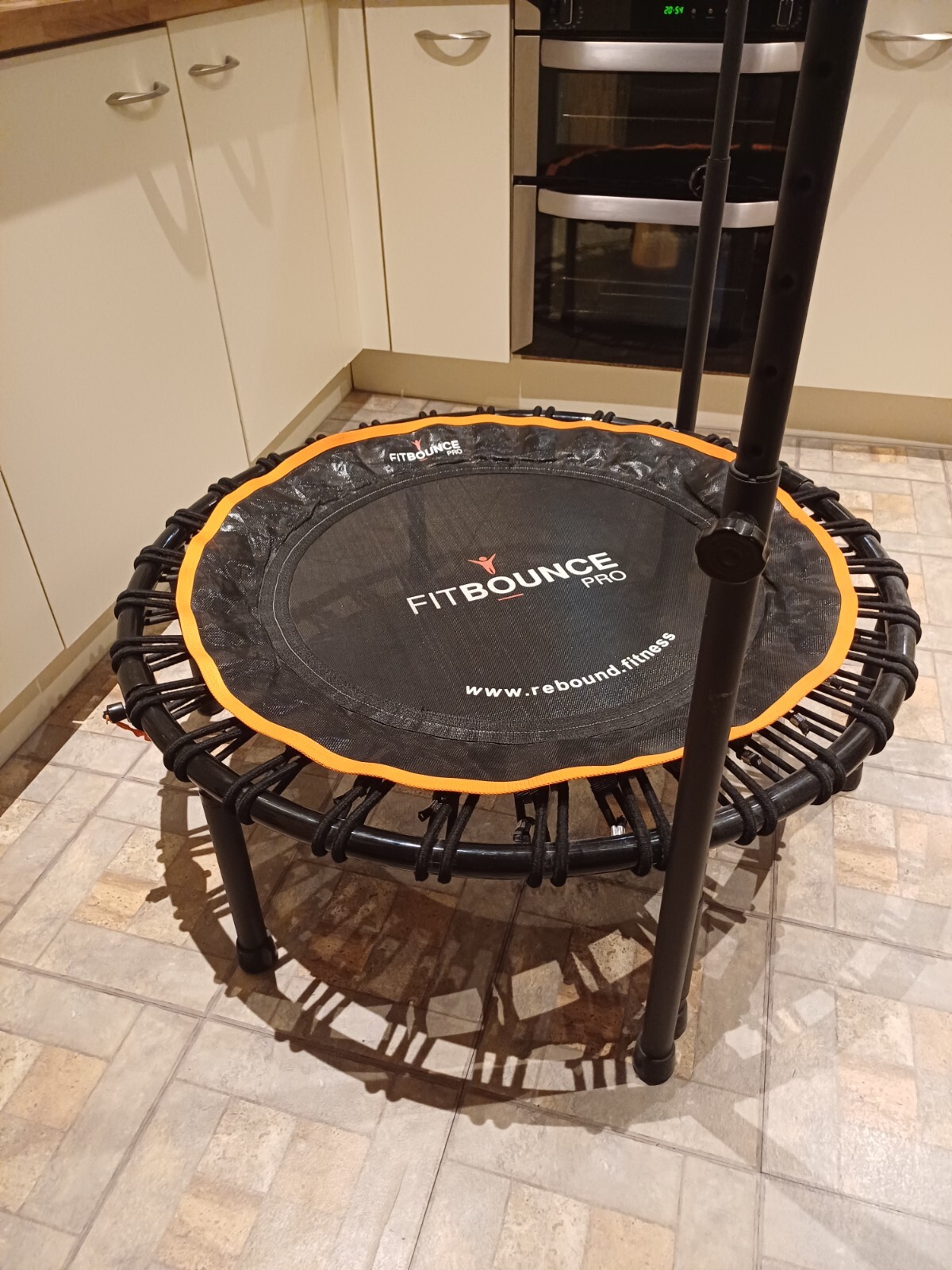 FitBOUNCE Pro 2 Rebounder. Home Bungee Sprung Rebounder Trampoline with ...
