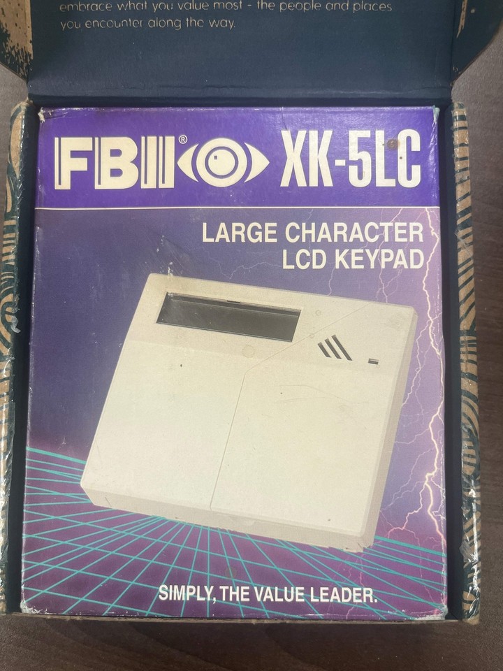 Honeywell FBII XK-5LC LCD Keypad NOS | eBay