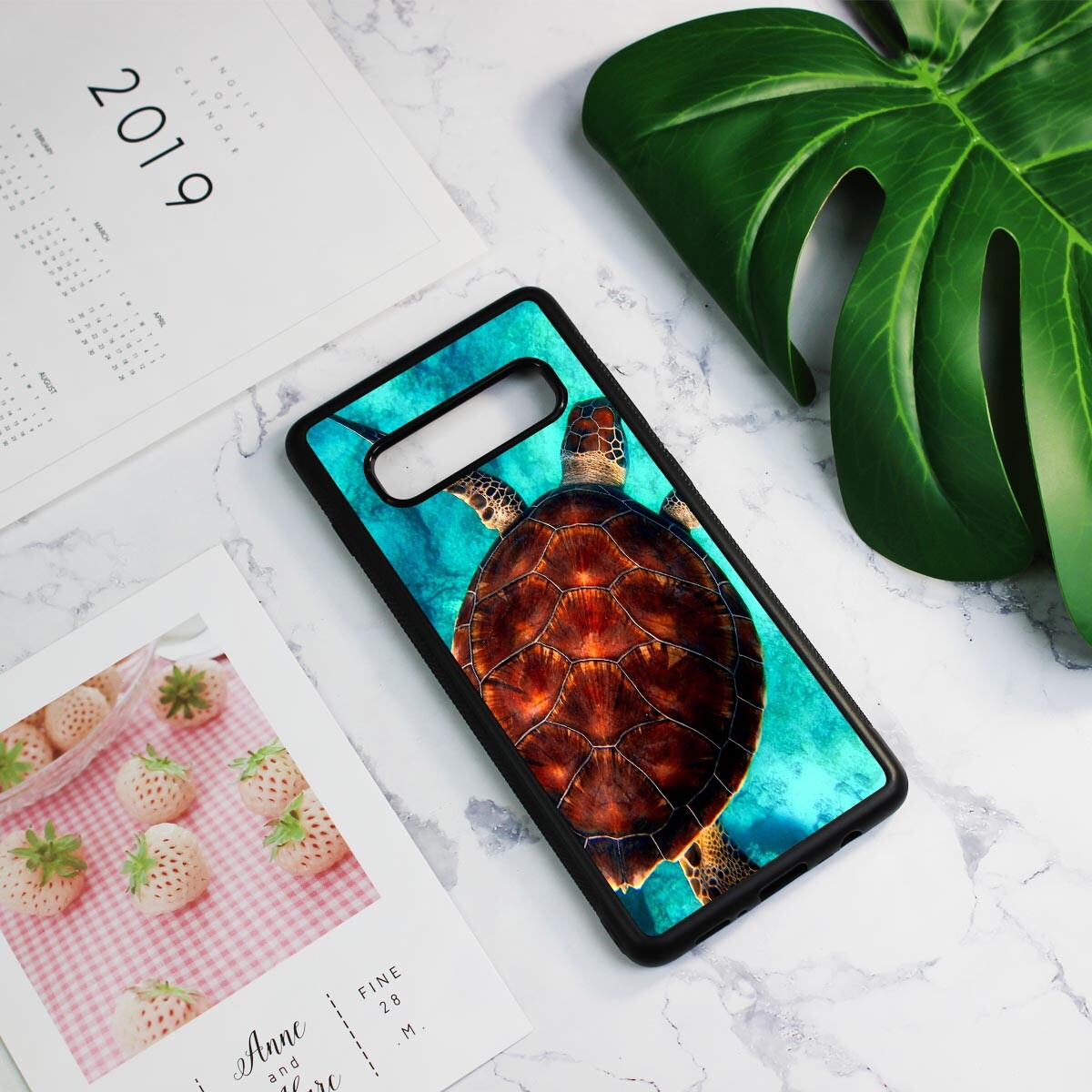 ( For Samsung S10 Plus / S10+ ) Back Case Cover PB12359 Sea Turtle | eBay