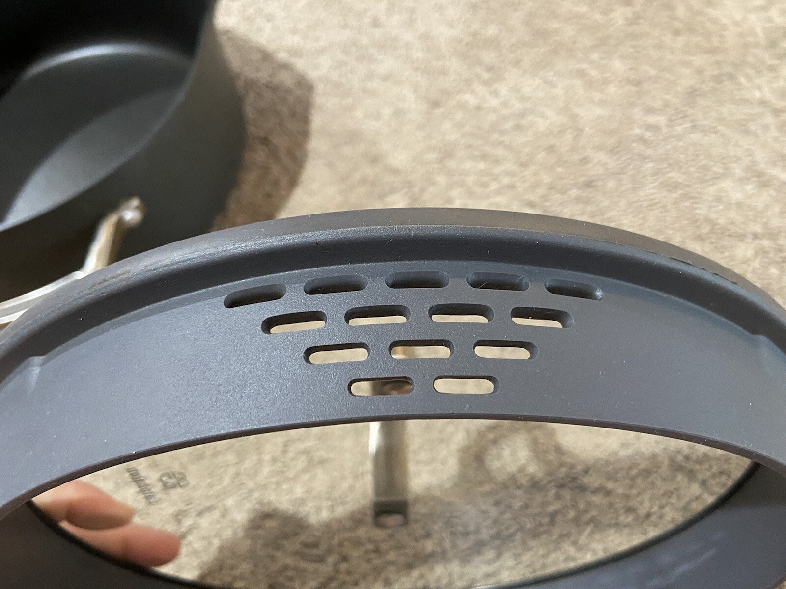 Calphalon Classic 5-Qt. Dutch Oven with Lid Cover 8785 Handles Nonstick ...