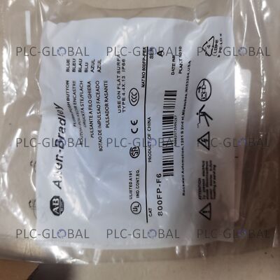 Allen-Bradley 800FP-F6 Blue Flush Push Button Ser A | eBay UK
